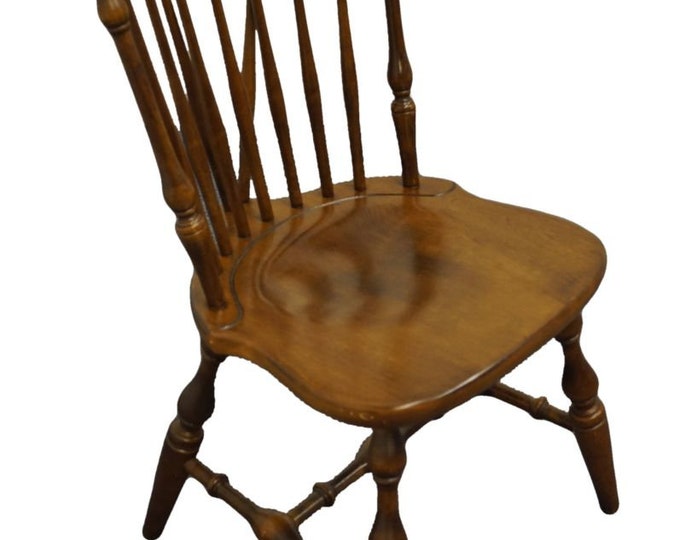 Temple Stuart Rockingham Solid Hard Rock Maple Fiddleback Dining Side ...