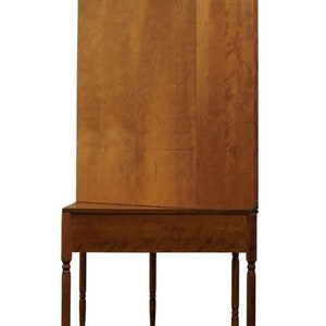 ETHAN ALLEN Heirloom Nutmeg Maple Custom Room Plan CRP Corner Desk W ...