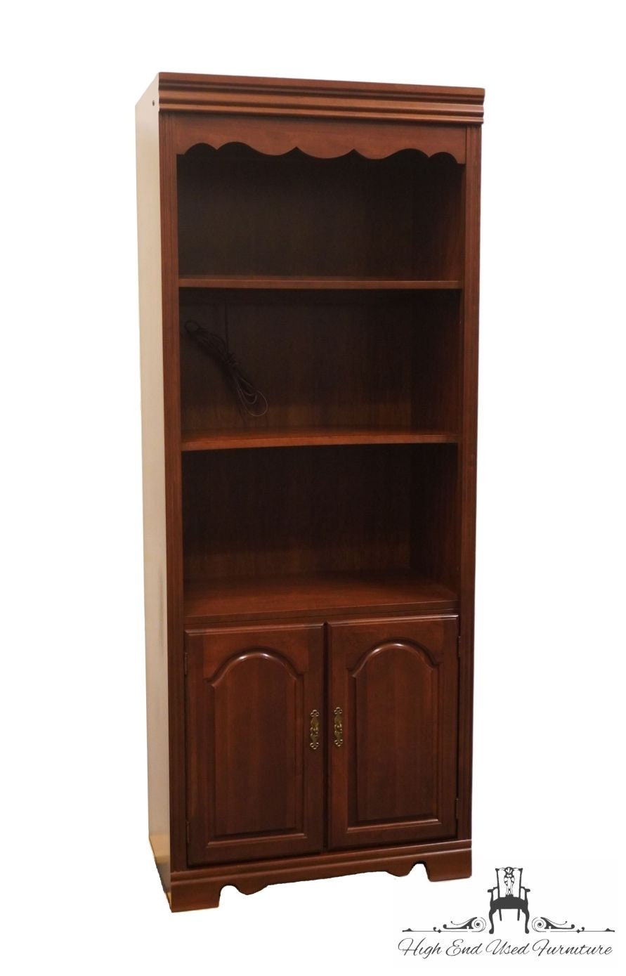 BROYHILL Lenoir House Country Traditional Style 30 Bookcase W. Lower Cabinet Wall Unit 3700 47 Etsy