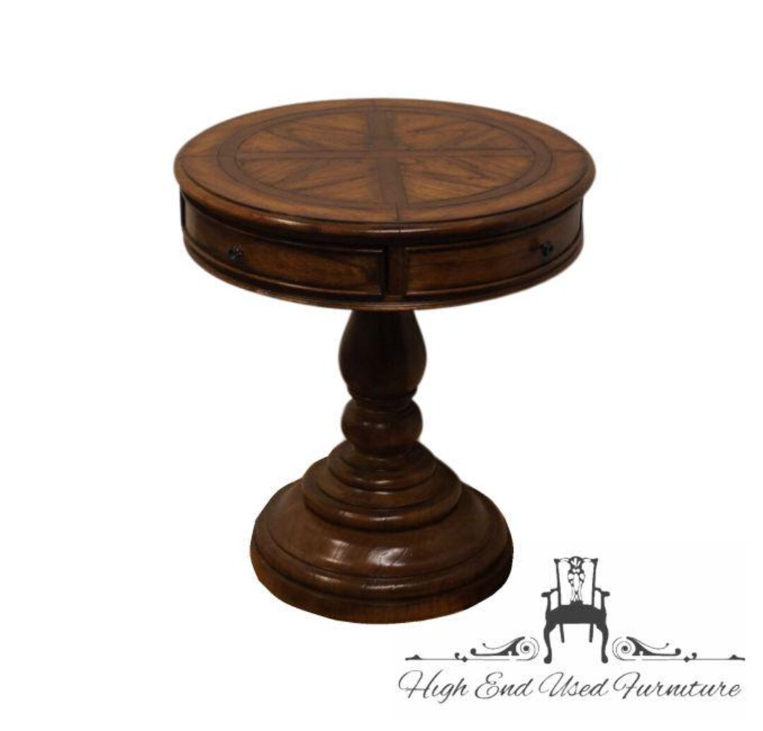 CENTURY FURNITURE Bob Timberlake Collection 24" Round Oakgrove Accent ...