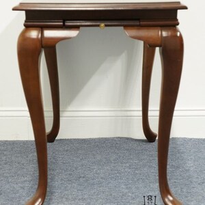 HIGH END Vintage Solid Cherry Traditional Style 28x18 Accent Tea Table ...