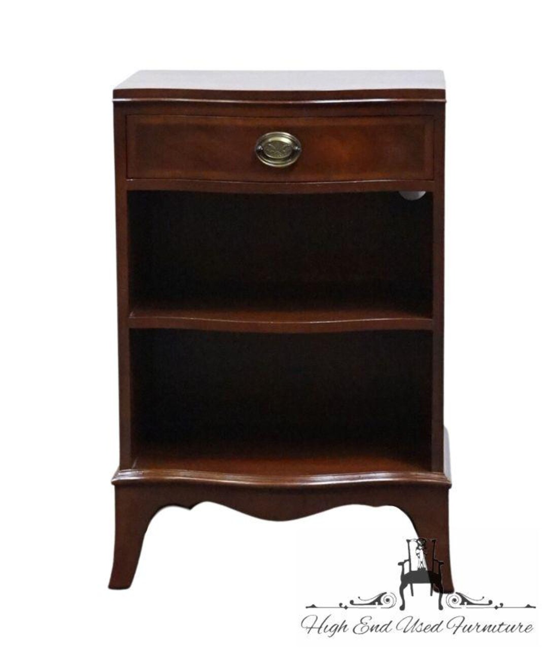 FANCHER FURNITURE Co. Solid Mahogany Traditional Duncan Phyfe Style 18 ...