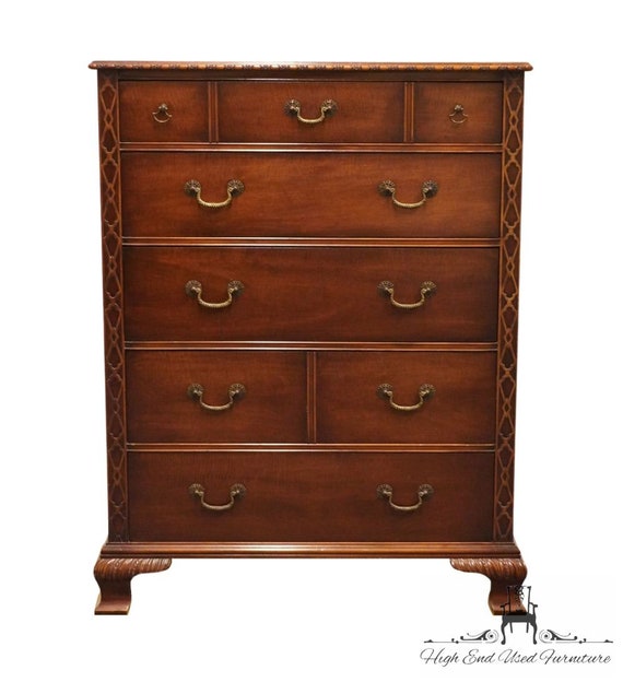 Dark mahogany dresser store