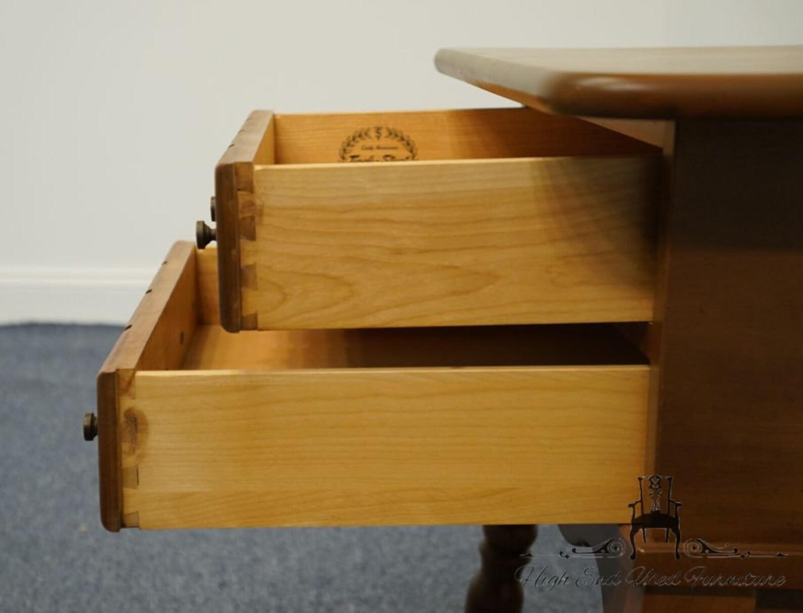 TEMPLE STUART Solid Hard Rock Maple Colonial Early American - Etsy