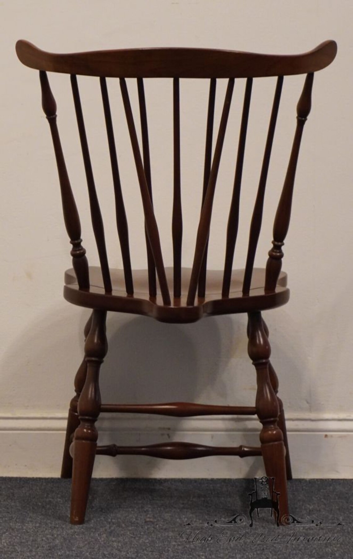 PENNSYLVANIA HOUSE Solid Cherry Duxbury Windsor Fiddle Back Dining Side ...
