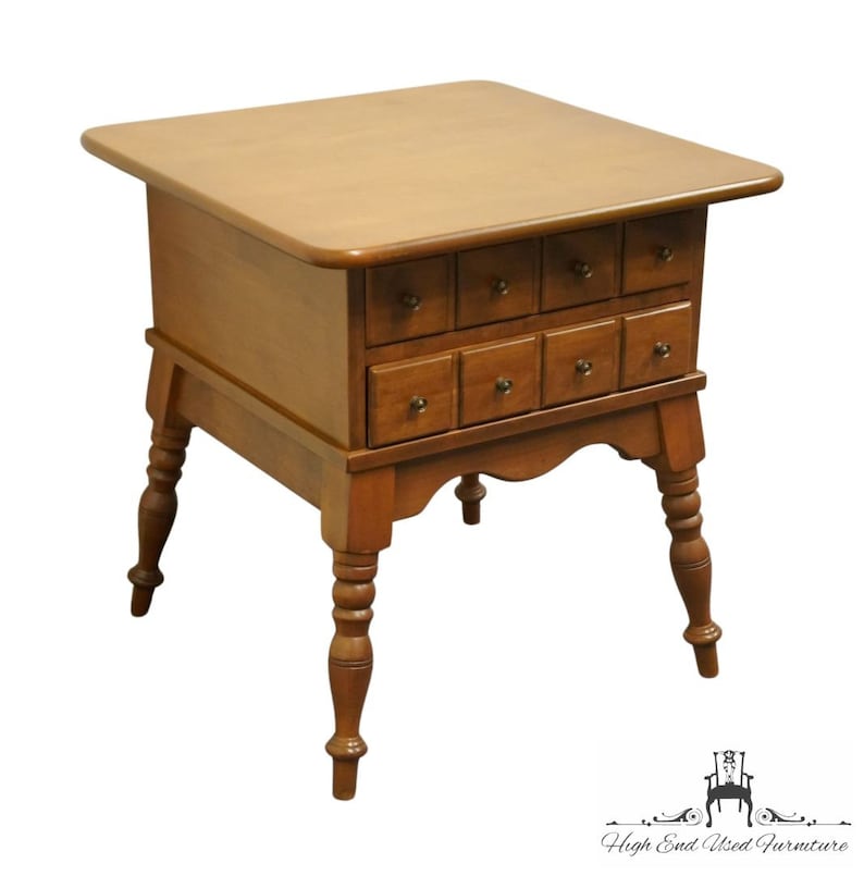 TEMPLE STUART Solid Hard Rock Maple Colonial Early American - Etsy