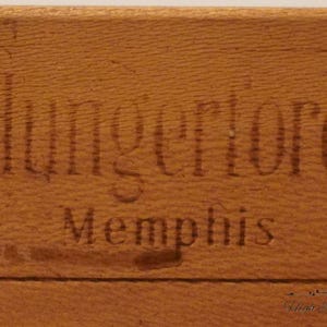 HUNGERFORD FURNITURE Solid Mahogany Traditional Style 52" Double ...