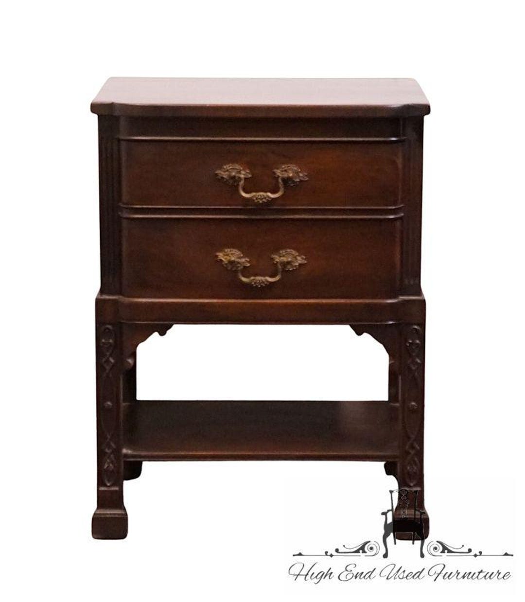 RITTER / GEORGETOWN GALLERIES Solid Mahogany Traditional Style 21" Two ...