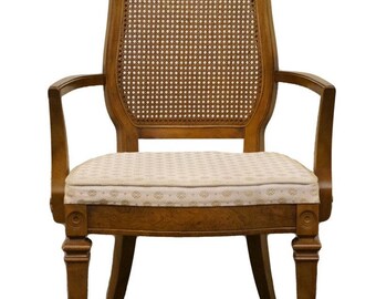 High back cane chair | Etsy