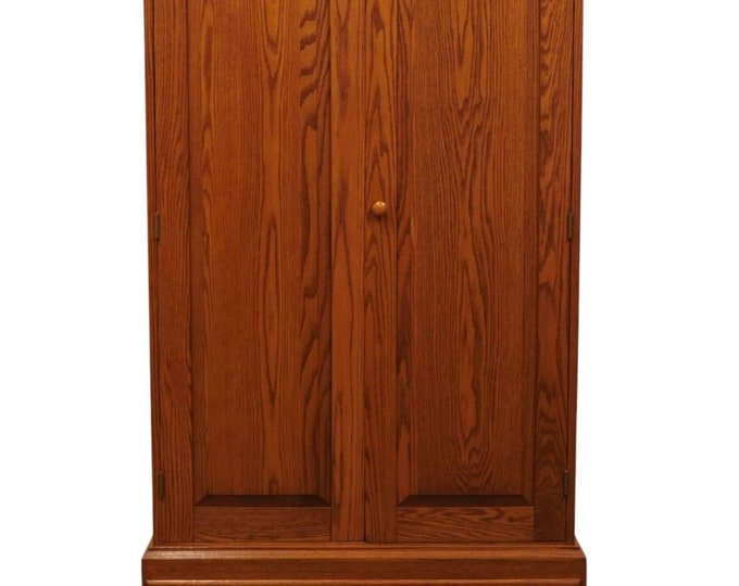 TOM SEELY Solid Oak Rustic Country Style 40″ Armoire / Door Chest - Etsy