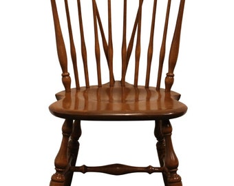Antique Ethan Allen Heirloom Maple Fiddleback Duxbury Side Chair - Etsy