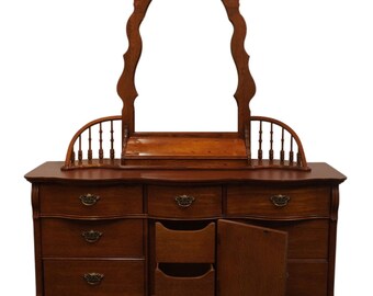 LEXINGTON FURNITURE Victorian Sampler Collection Quarter Sawn Oak 64 Triple Door Dresser W. Mirror 391 235 391 207 Etsy