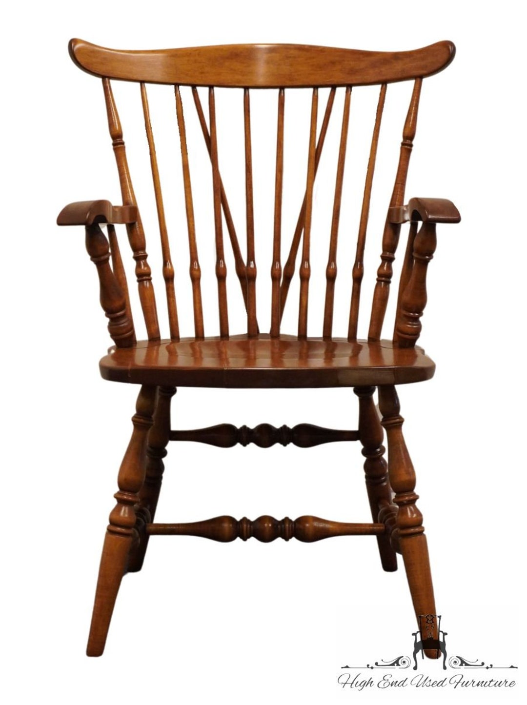 SPRAGUE & CARLETON Solid Hard Rock Maple Colonial Early American ...