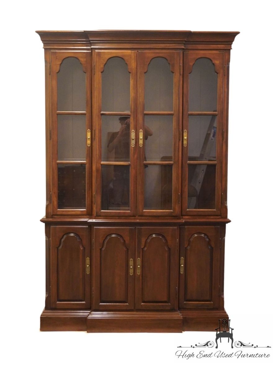 Ethan allen georgian court bookcase store