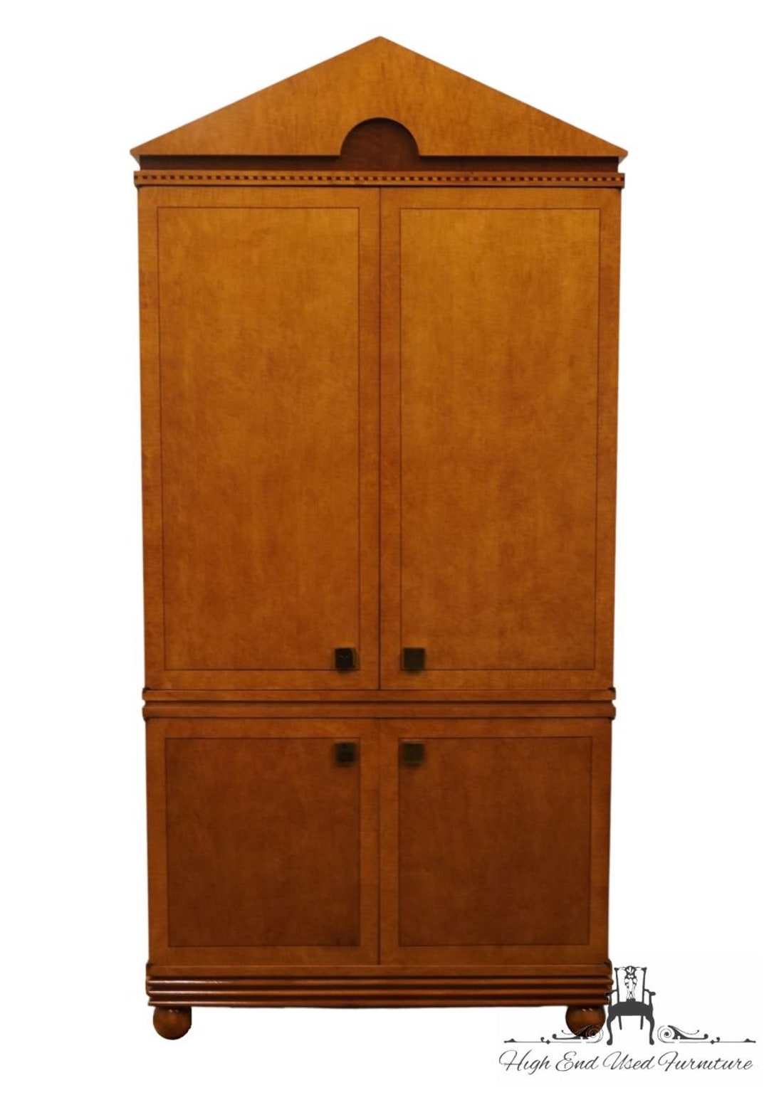 HICKORY WHITE Genesis Collection Biedermeier Satinwood 38 Armoire 255 ...