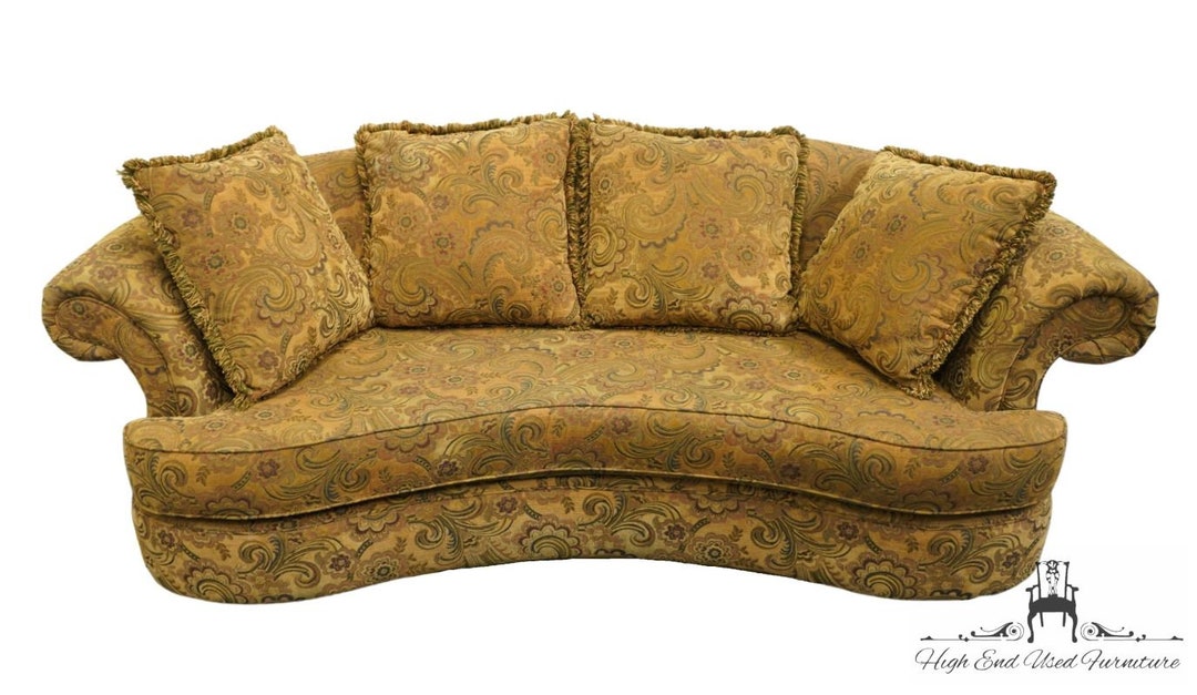 NOAH'S MANUFACTURING Contemporary Modern Paisley Upholstered 95 ...