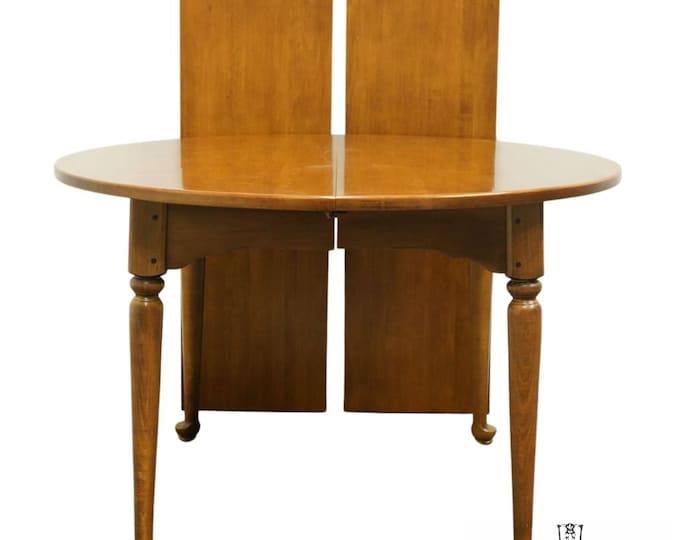 Ethan Allen Circa 1776 Solid Hard Rock Maple 74" Dining Table 18-6803 ...