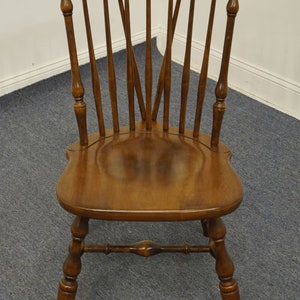 Temple Stuart Rockingham Solid Hard Rock Maple Fiddleback Dining Side ...