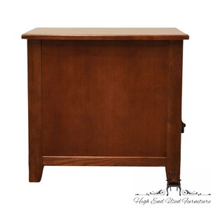 PETERS REVINGTON Solid Oak Contemporary Mission Style 22" Accent ...