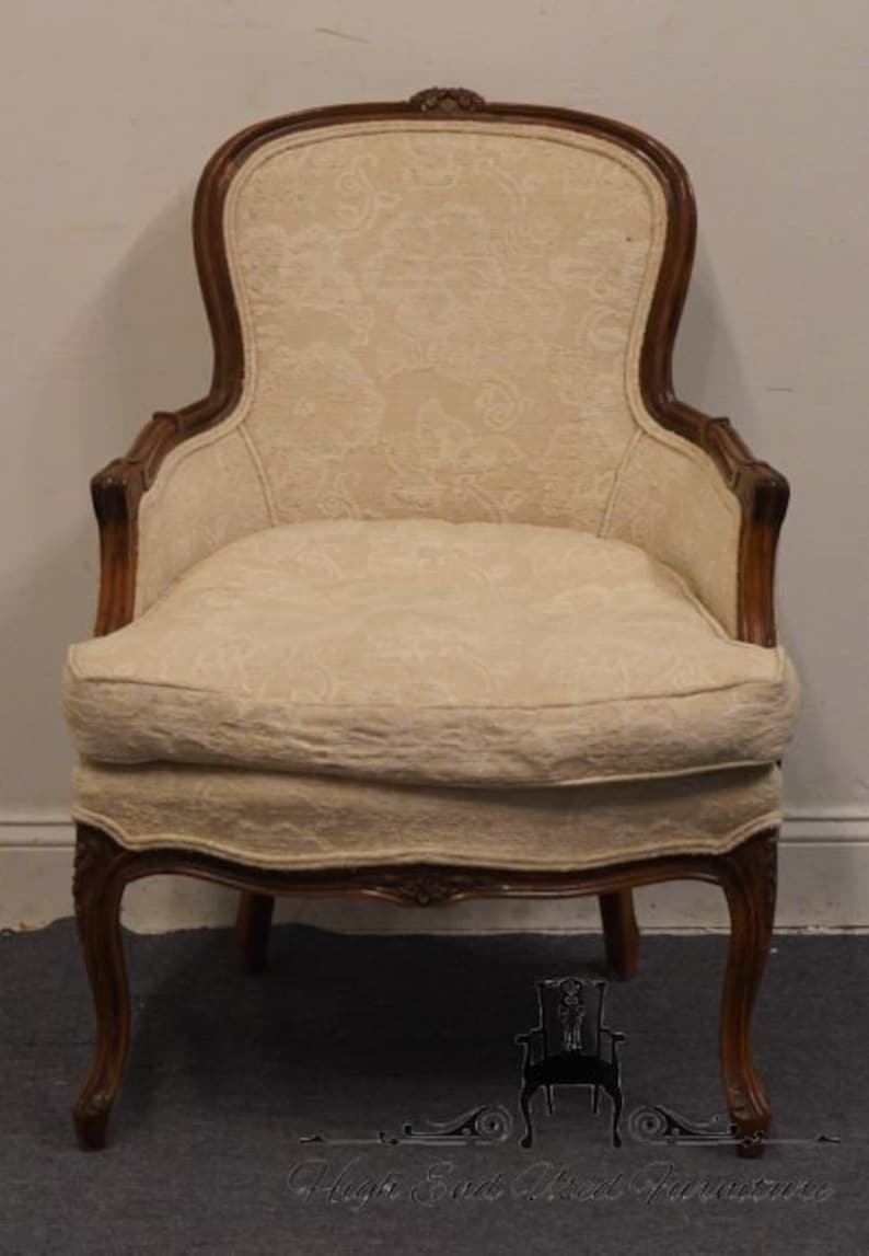 CENTURY CHAIR Country French Provincial Upholstered Accent Arm Chair - Etsy