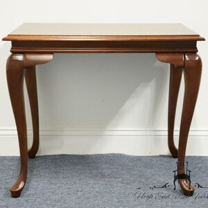 HIGH END Vintage Solid Cherry Traditional Style 28x18 Accent Tea Table ...