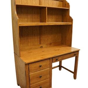 BROYHILL FURNITURE Rustic Farmhouse Country Style 50" Writing Desk W ...