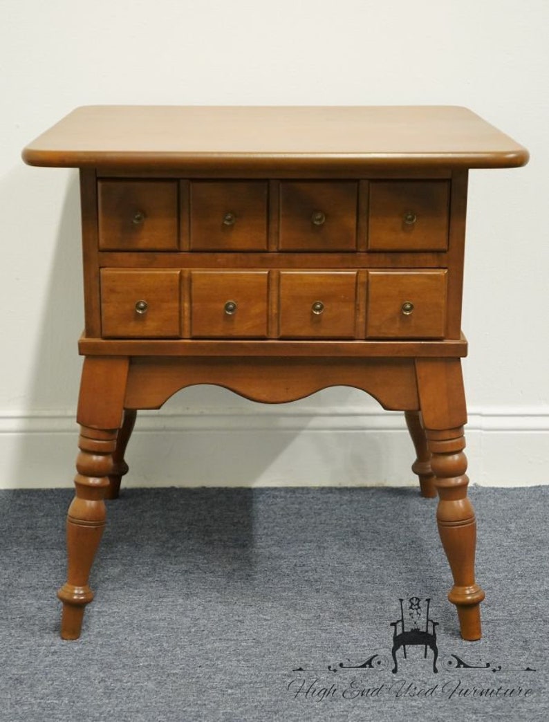 TEMPLE STUART Solid Hard Rock Maple Colonial Early American - Etsy