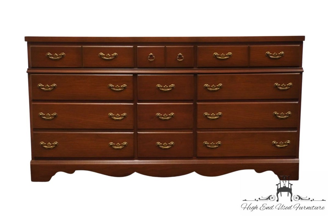 Bassett bedroom furniture cherry store