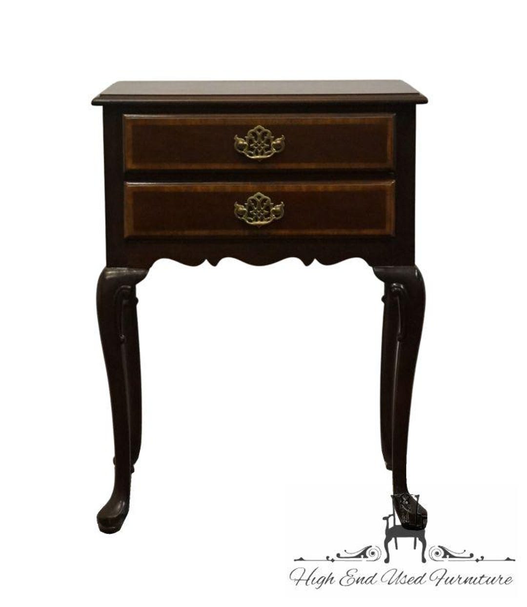 HICKORY CHAIR American Masterpiece Collection Banded Mahogany ...