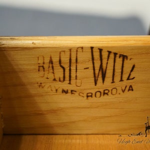 BASIC WITZ Bona Nova Collection Mid Century Modern Walnut 27 ...