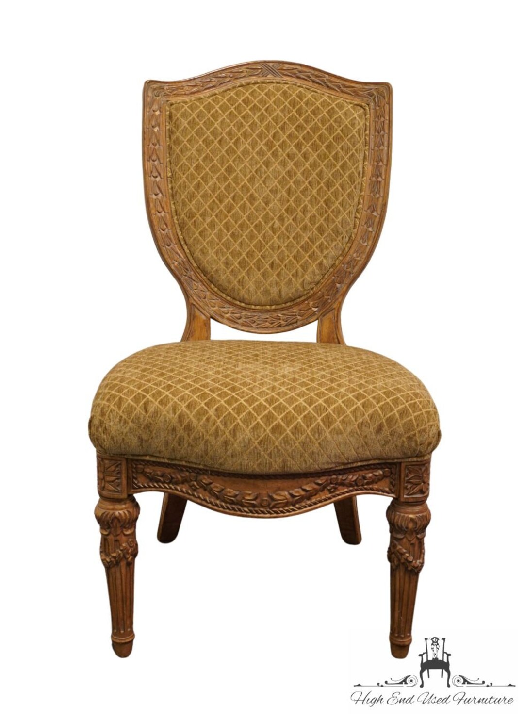 SCHNADIG Belmont, MS Contemporary Italian Style Shield Back Upholstered ...