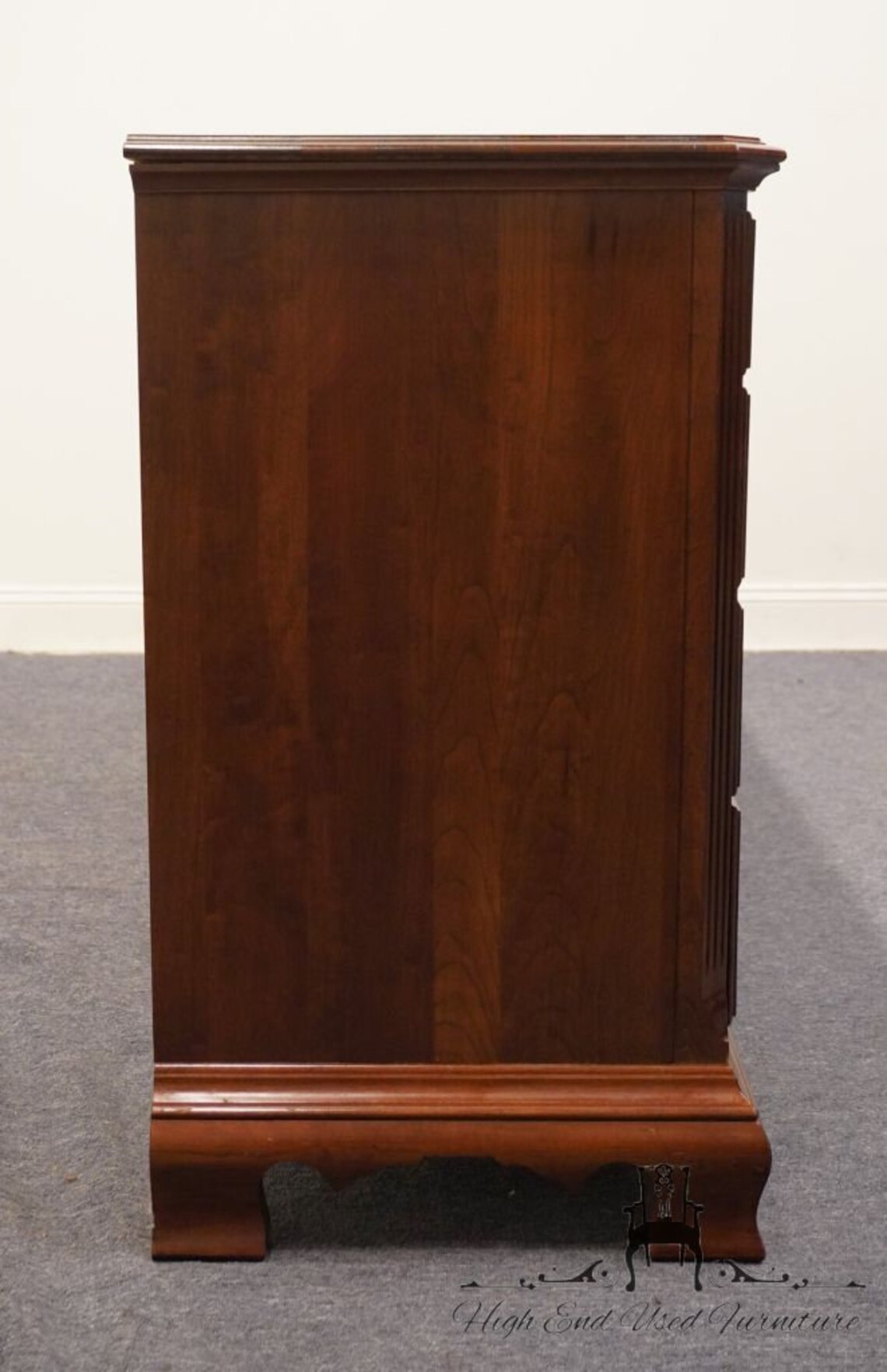 KINCAID FURNITURE Solid Commonwealth Cherry Traditional Style 72 ...