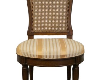 High back cane chair | Etsy