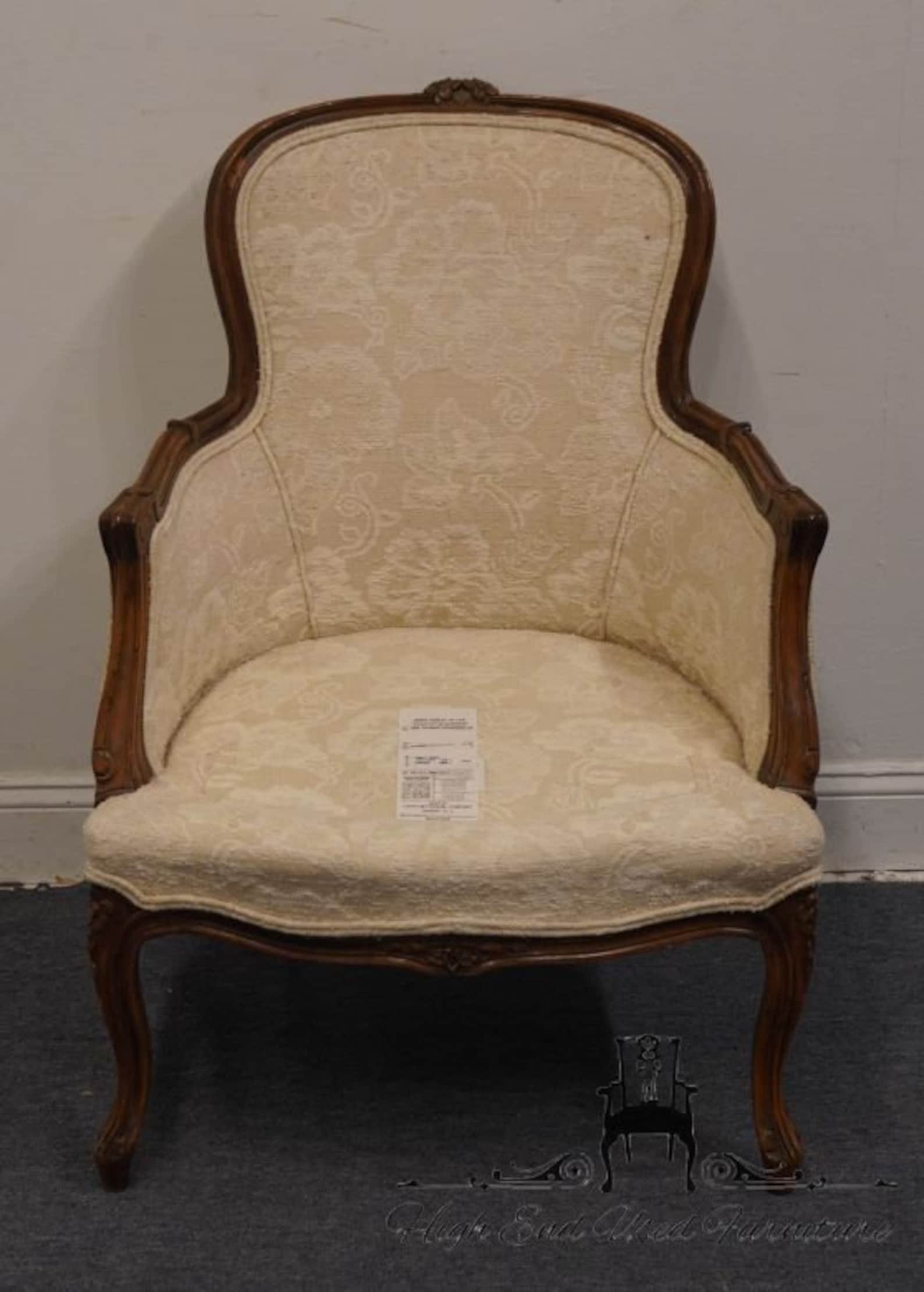CENTURY CHAIR Country French Provincial Upholstered Accent Arm Chair - Etsy