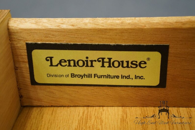 BROYHILL Lenoir House Solid Oak Country French 23 Oval - Etsy