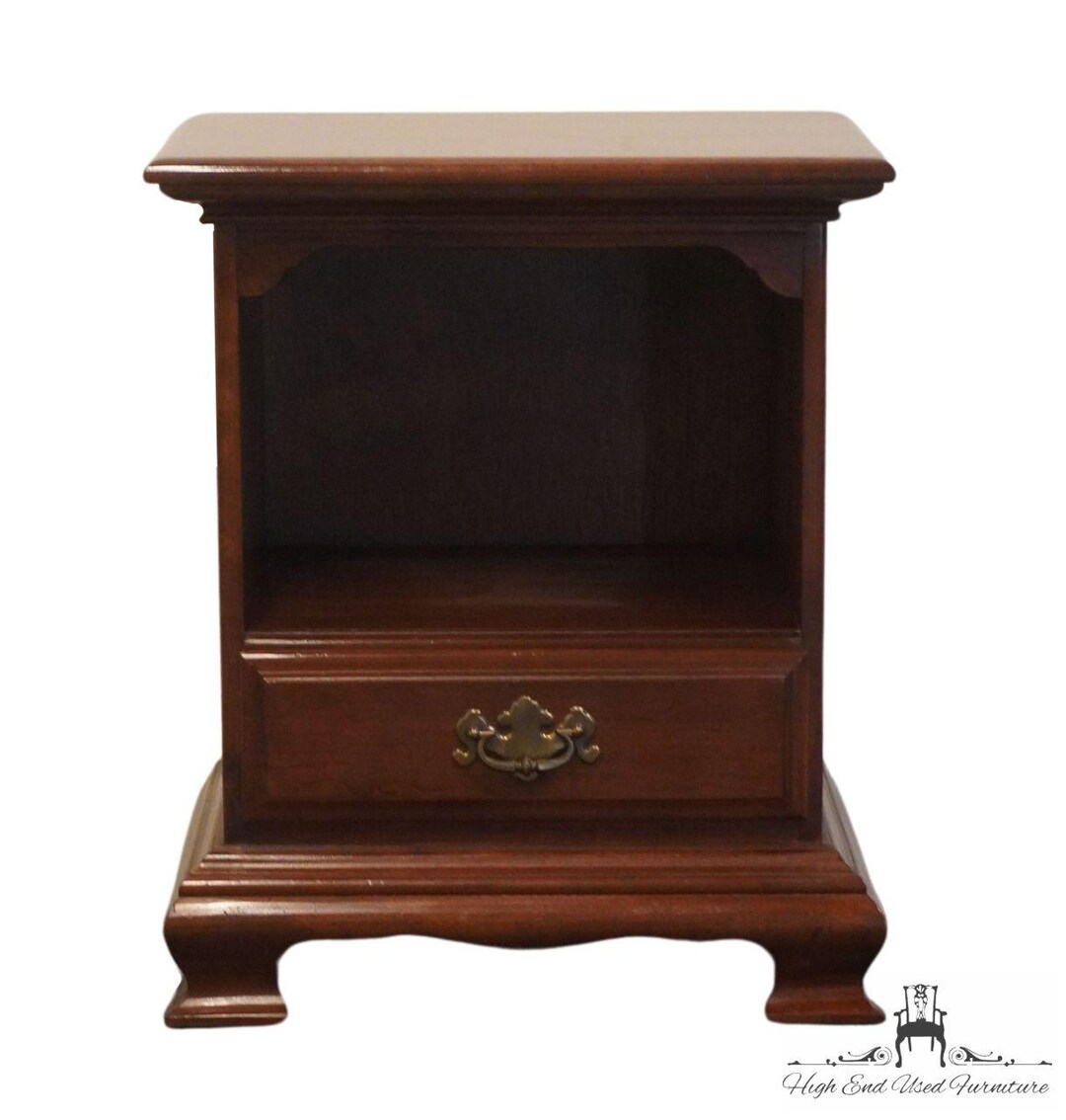 KLING FURNITURE Solid Cherry Traditional Style 21" Open Cabinet ...