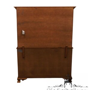 SPRAGUE & CARLETON Solid Hard Rock Maple Colonial Early American 56 ...