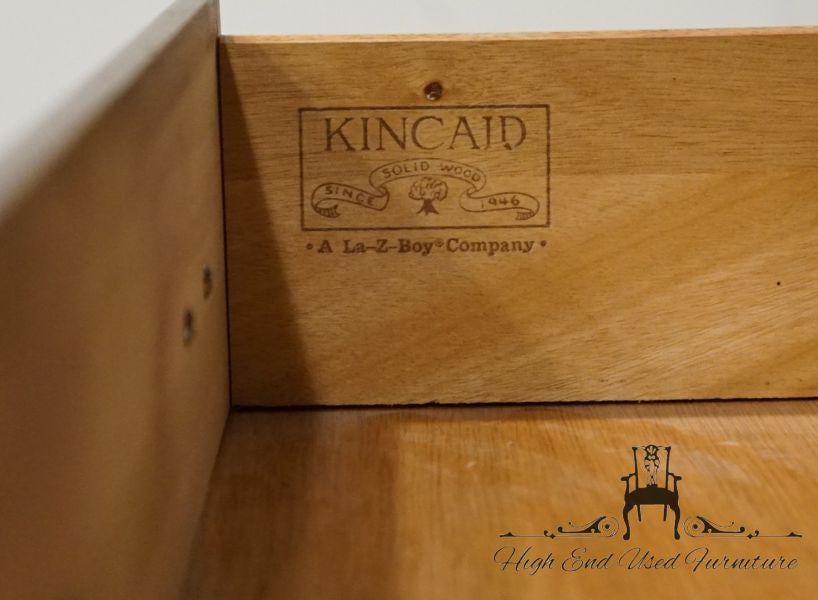 KINCAID FURNITURE Lenoir Collection Solid Cherry Traditional Style 38 ...