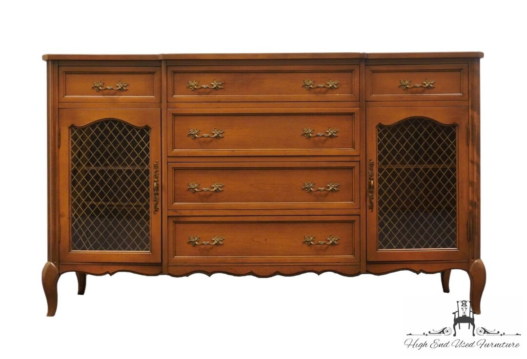 RWAY FURNITURE Italian Neoclassical Tuscan Style 60" Buffet 43-2232 - Etsy