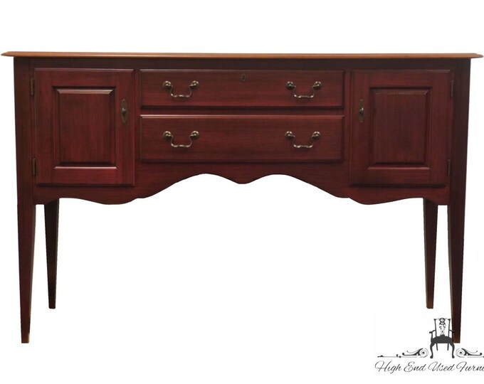 S. BENT BROS. Solid Cherry Shabby Chic Farmhouse Style 60" Buffet ...