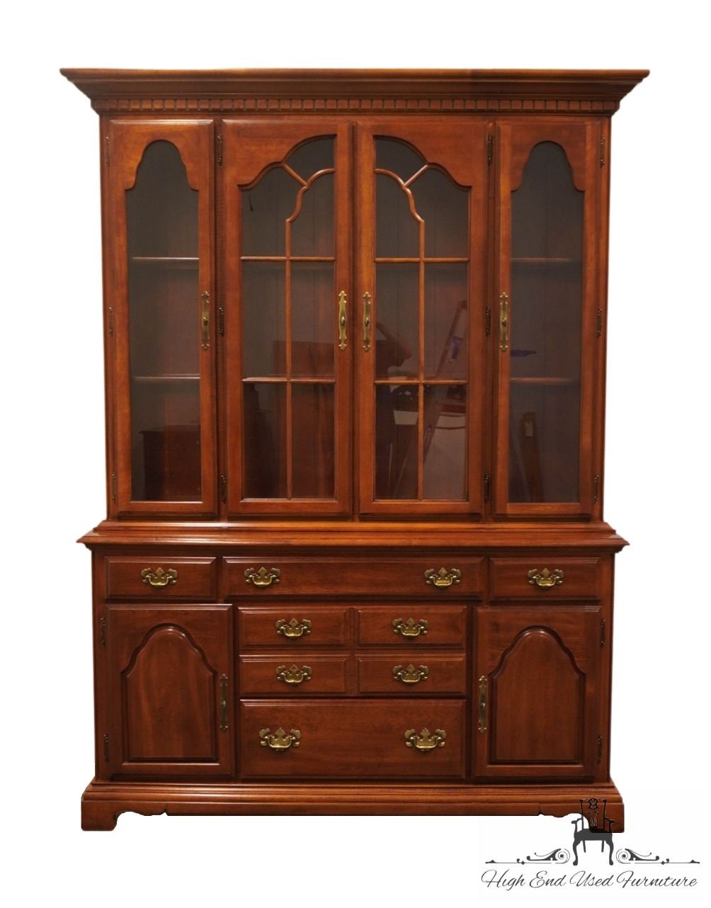 American drew cherry grove china cabinet store