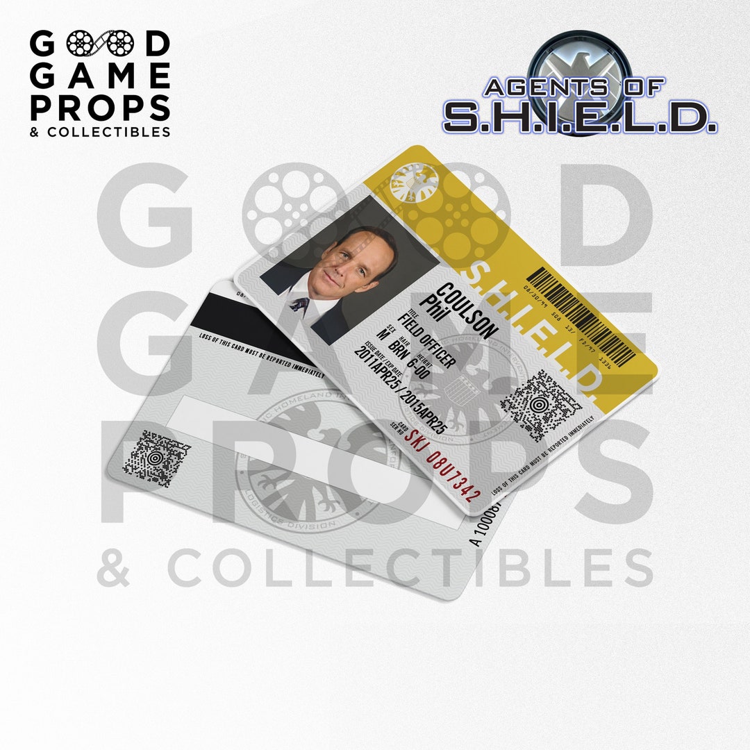 Agents of S.H.I.E.L.D. | Agent ID Badge Prop Replica | Set, Individual ...
