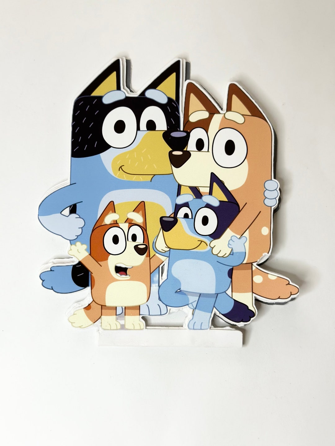 Bluey Notepad/ Party Favors/blue Dog Notepad/thank You Notes/ Bluey ...