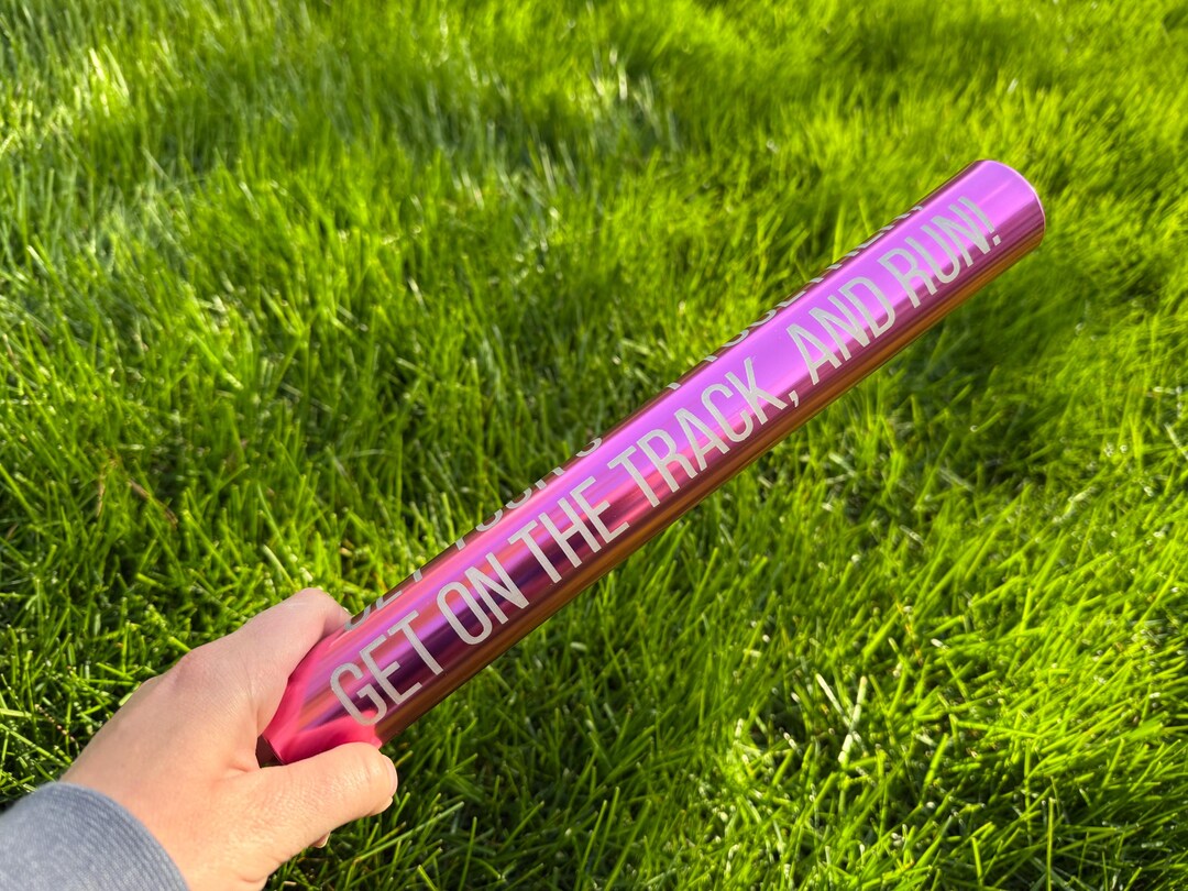 Personalized Track Baton Custom Engraved for Team Gifts, Senior Night ...