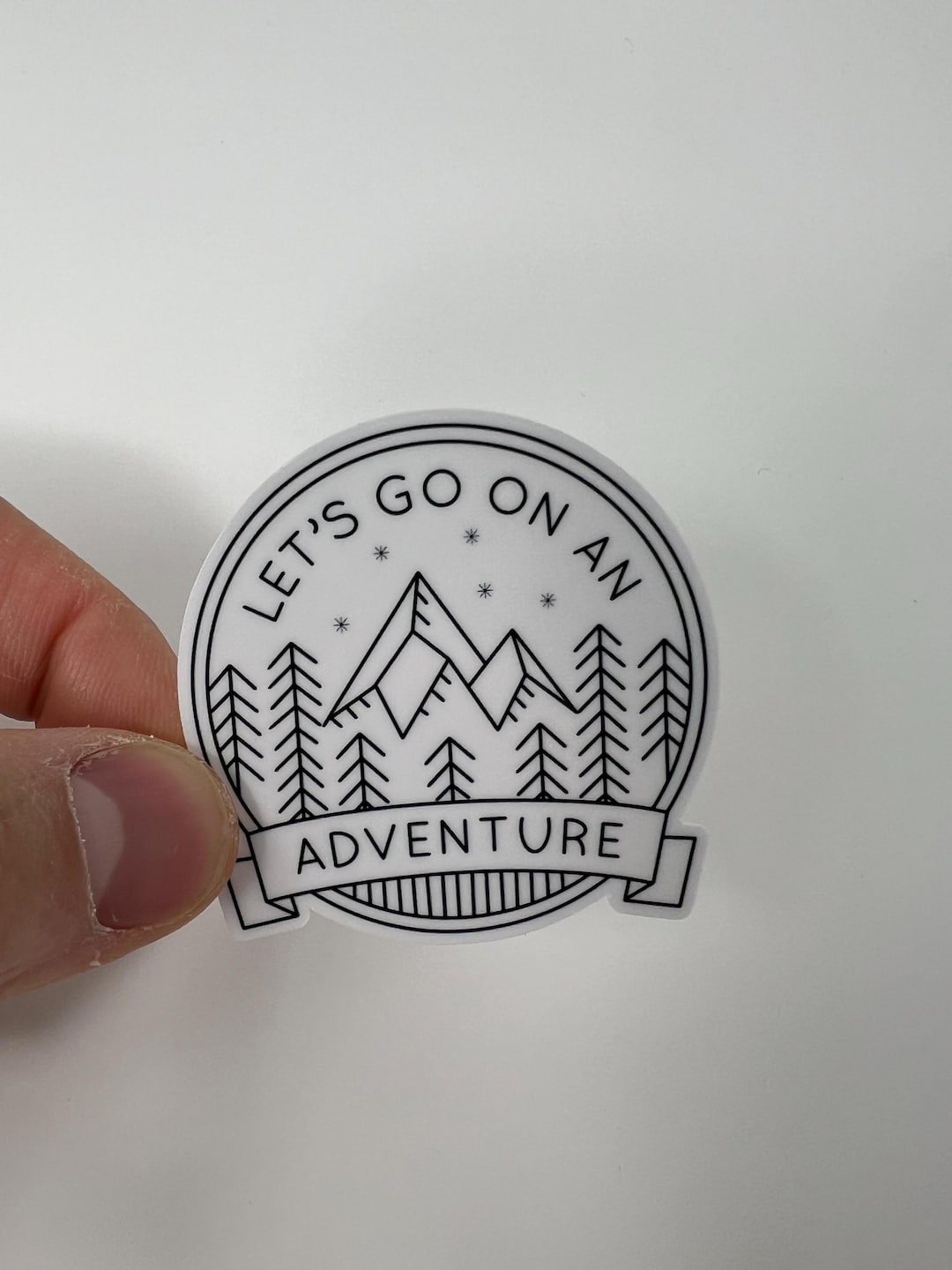 Let’s Go on an Adventure Vinyl Sticker - Choose Your Size - Perfect for ...