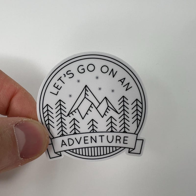 Adventure Sticker - Etsy