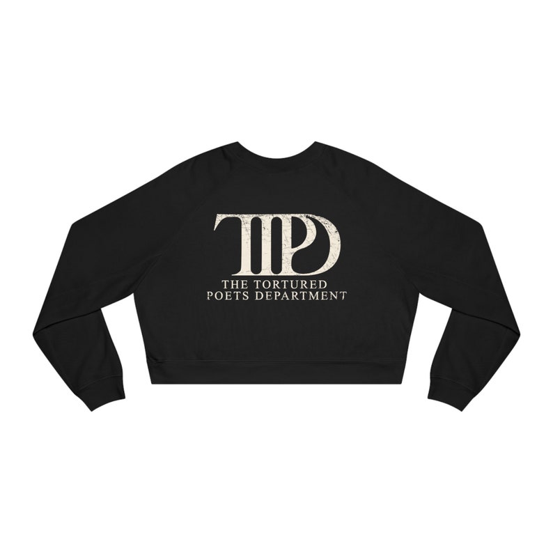 Art Drawing TTPD the Tortured Poets Dept Women's Cropped Fleece ...