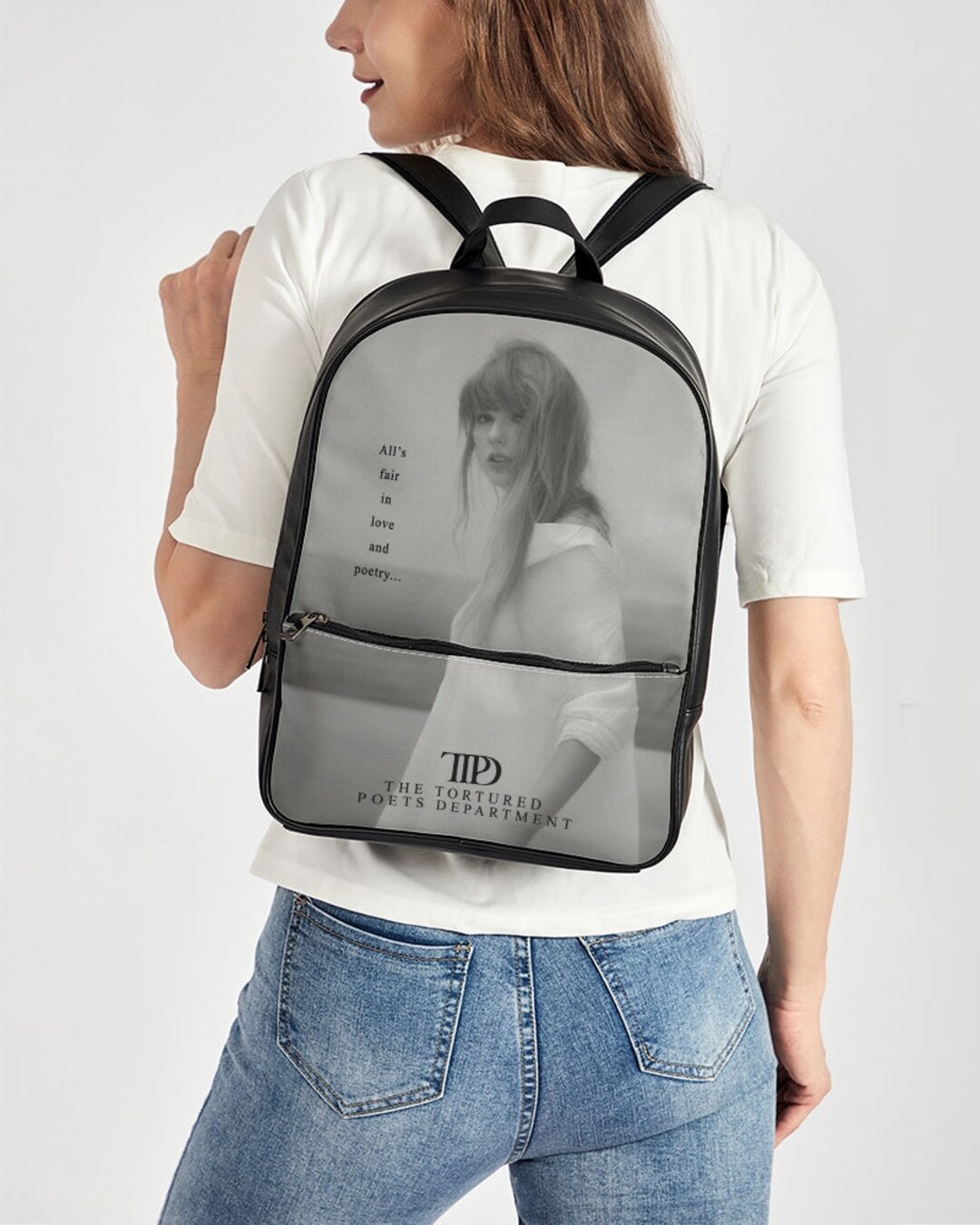 TTPD Taylor Swifties Classic Faux Leather Backpack - Etsy
