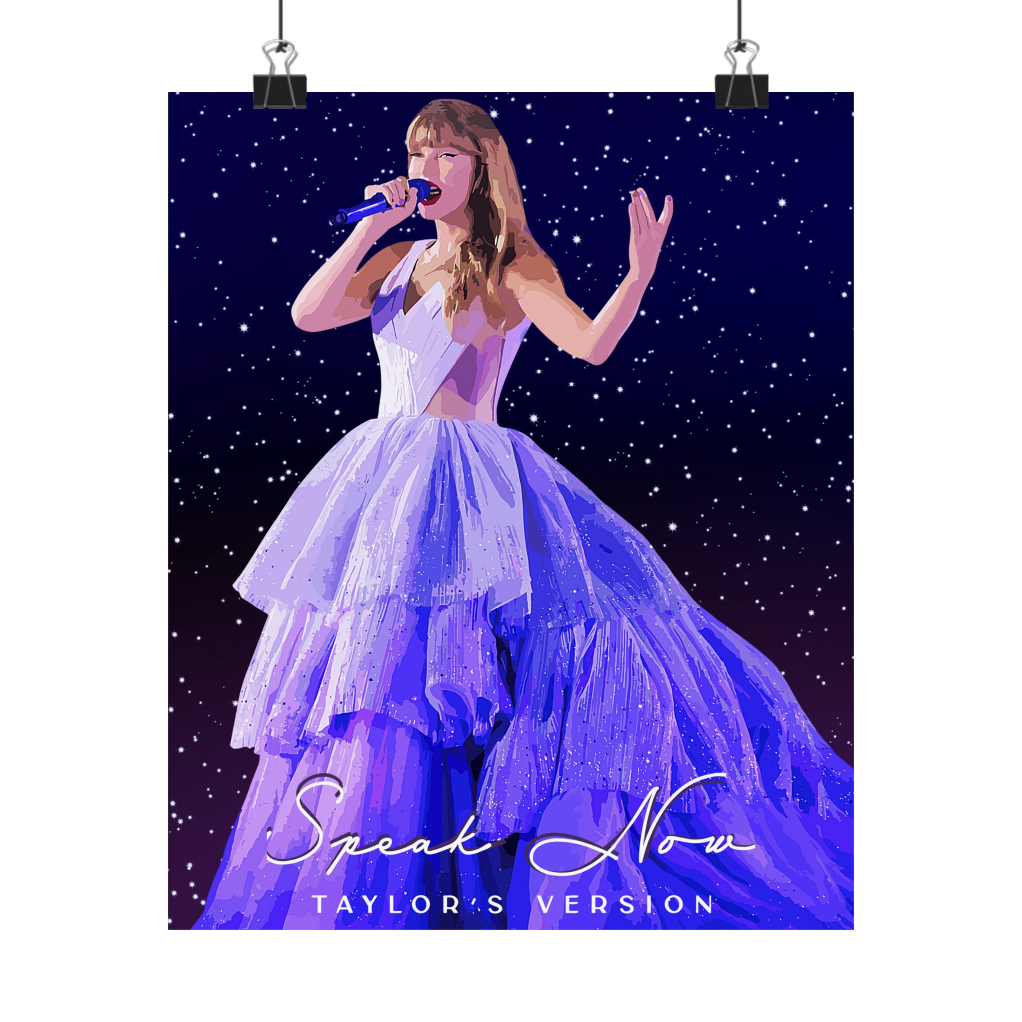 Speak Now Taylor Version 02 Posters sold by Quinta Abbreviation | SKU ...