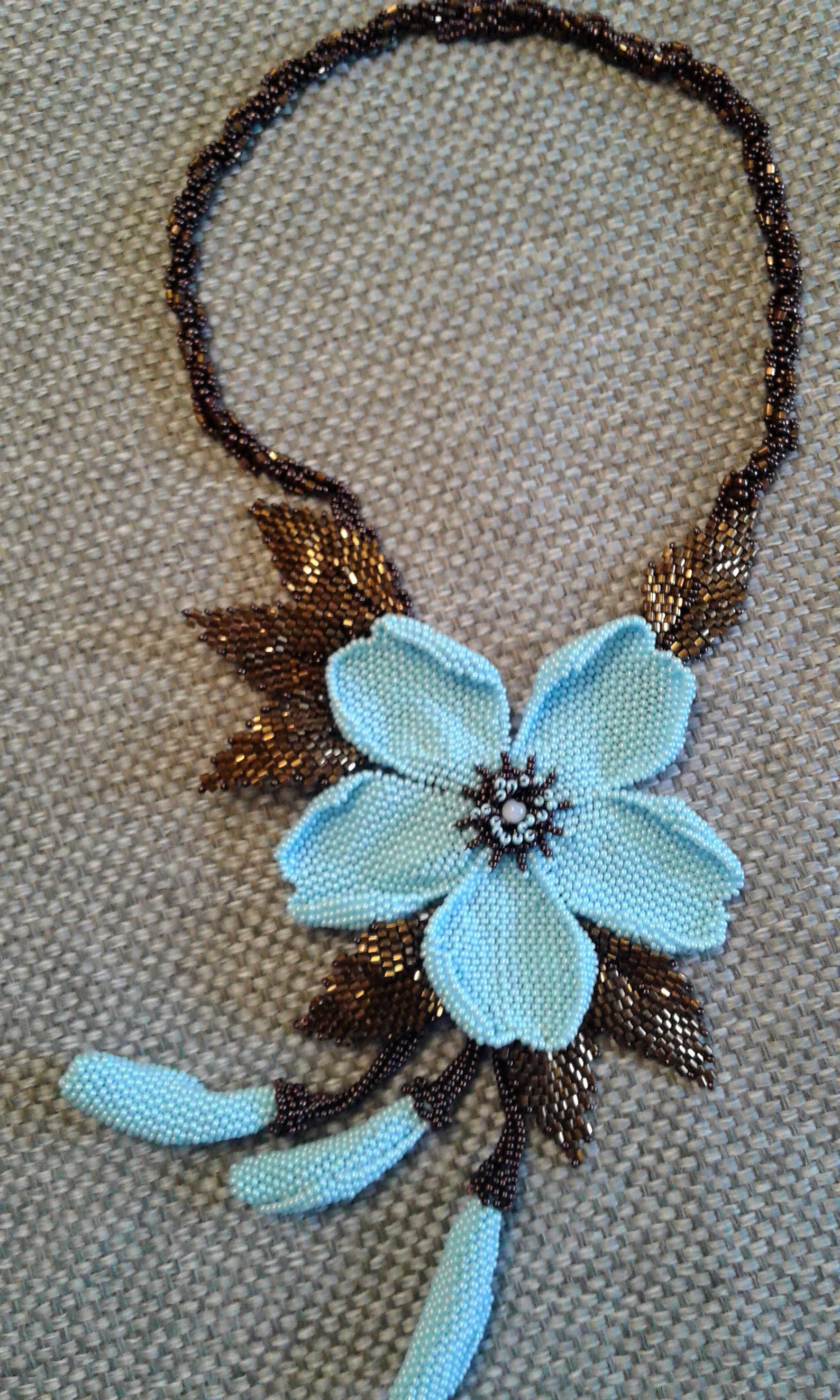 Ukrainian handmade.Ukrainian jewelry. Amazing beaded necklace | Etsy